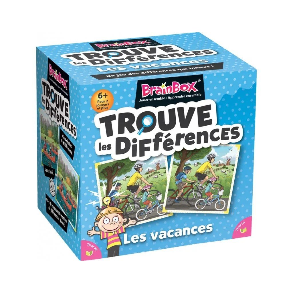 BrainBox : Trouve Les Différences - Vacances - Jeu de Société - L ...