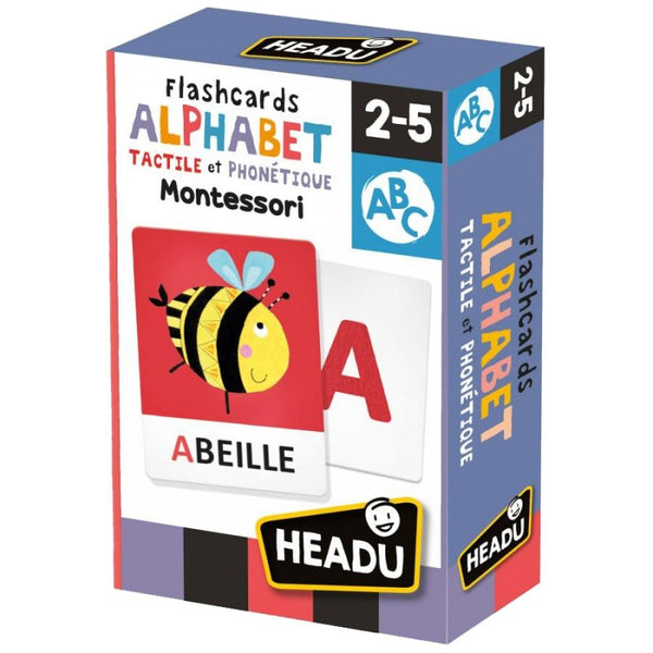 Flashcards Alphabet Tactile Et Phonétique Montessori - Jeu de Société ...