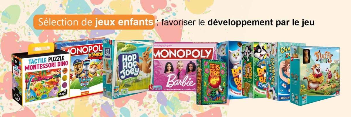 Sélection de jeux pour les enfants : favoriser le développement par le ...