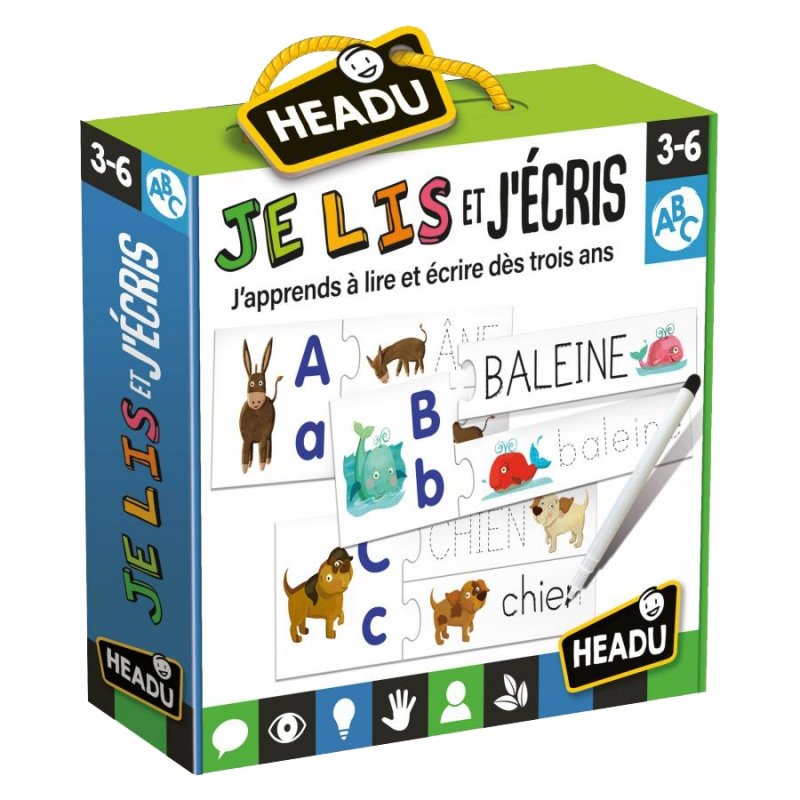 Je Lis Et J'Ecris - Jeu de Société - L'Atelier des Jeux