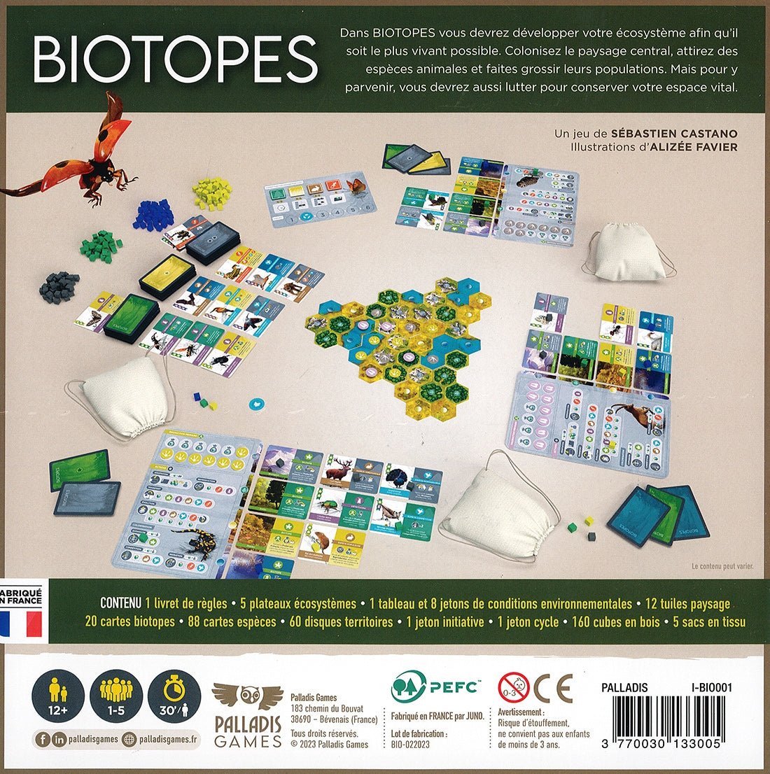 Biotopes - Jeu de Société - L'Atelier des Jeux
