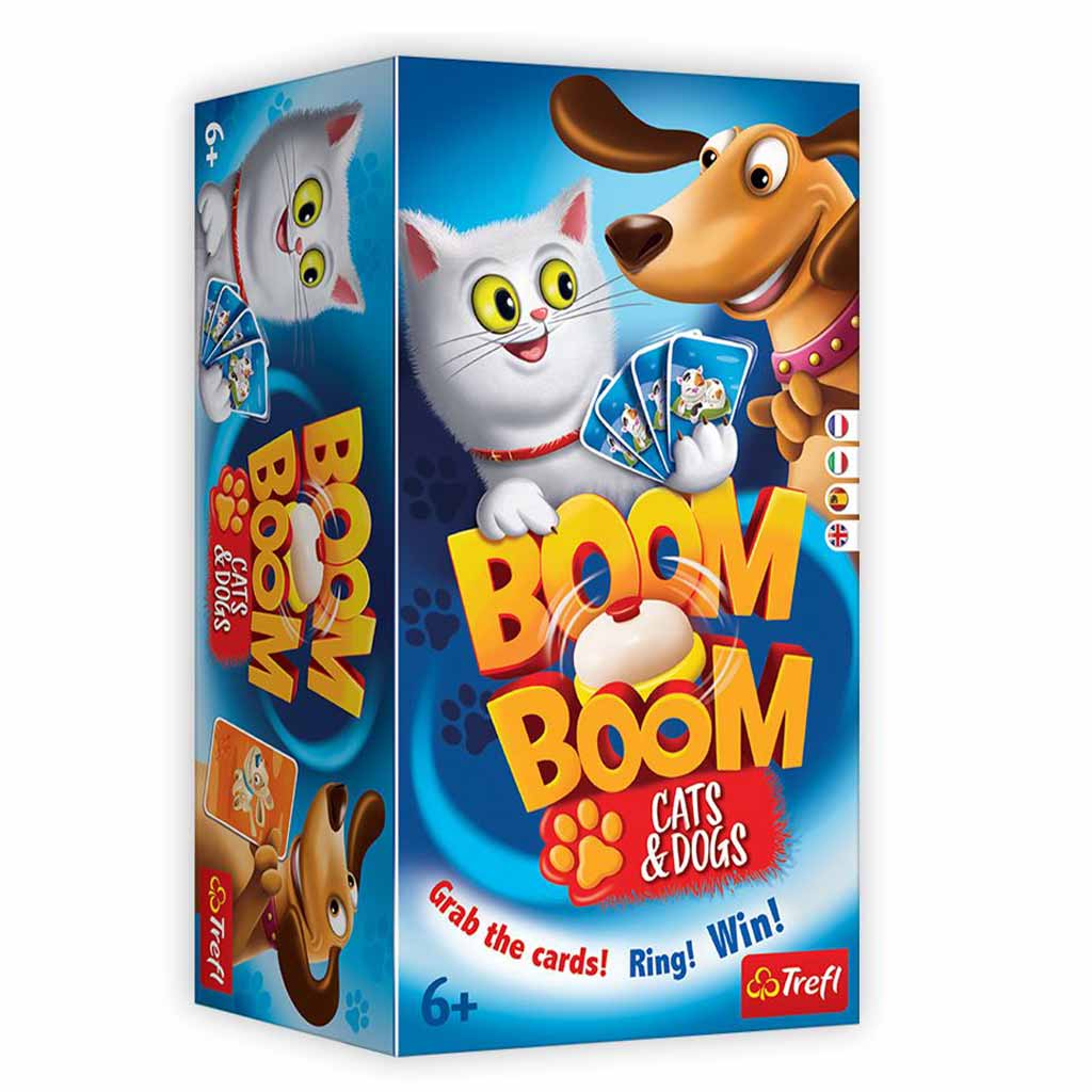 Boom Boom - Cats & Dogs - Jeu de Société - L'Atelier des Jeux