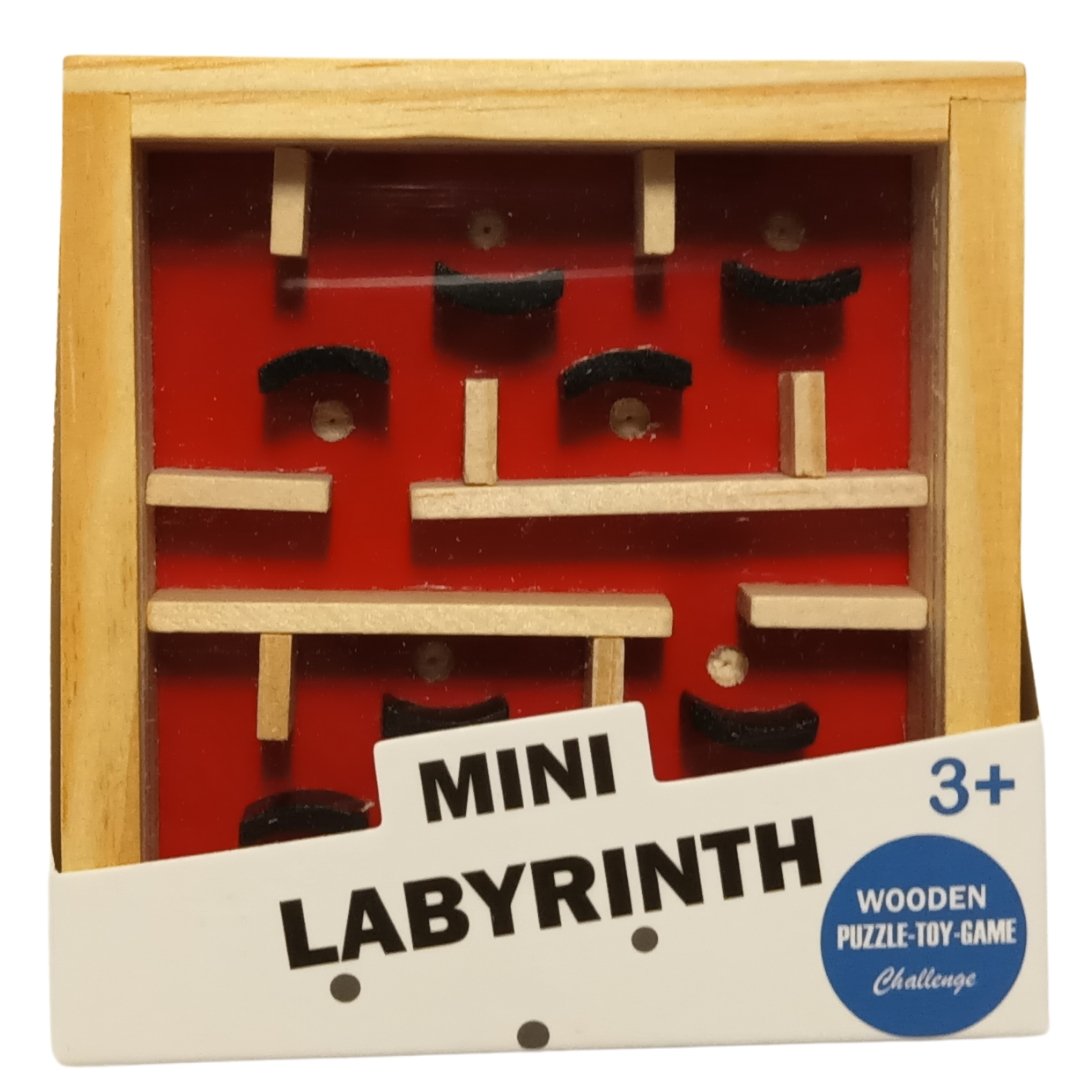 Mini Labyrinthe - Noir - Jeu de Société - L'Atelier des Jeux